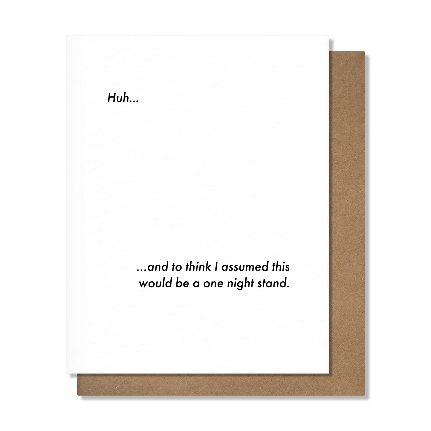 One Night Stand - Love Card – bubblegum market