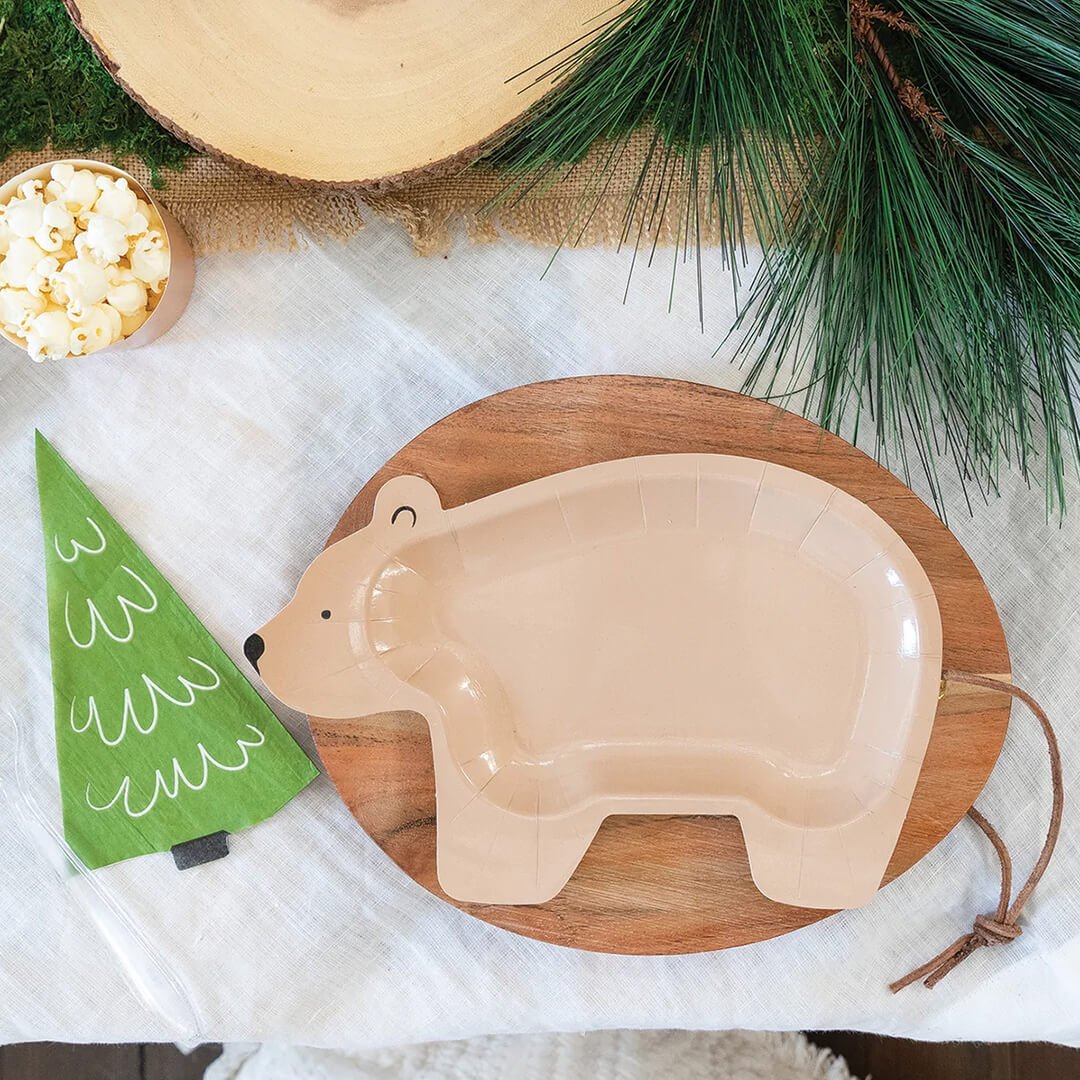 Adventure Party Bear Shaped Plates 9.5" – bubblegum market